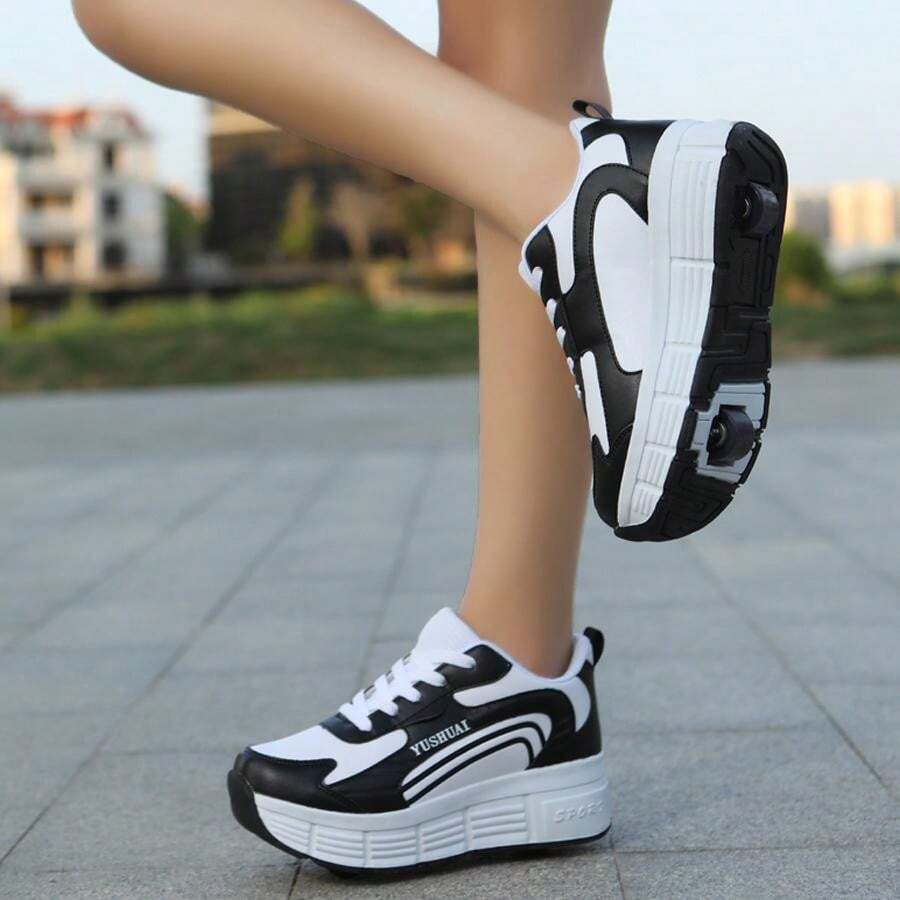 Patines de ruedas para caminar transformables con ruedas desmontables ...