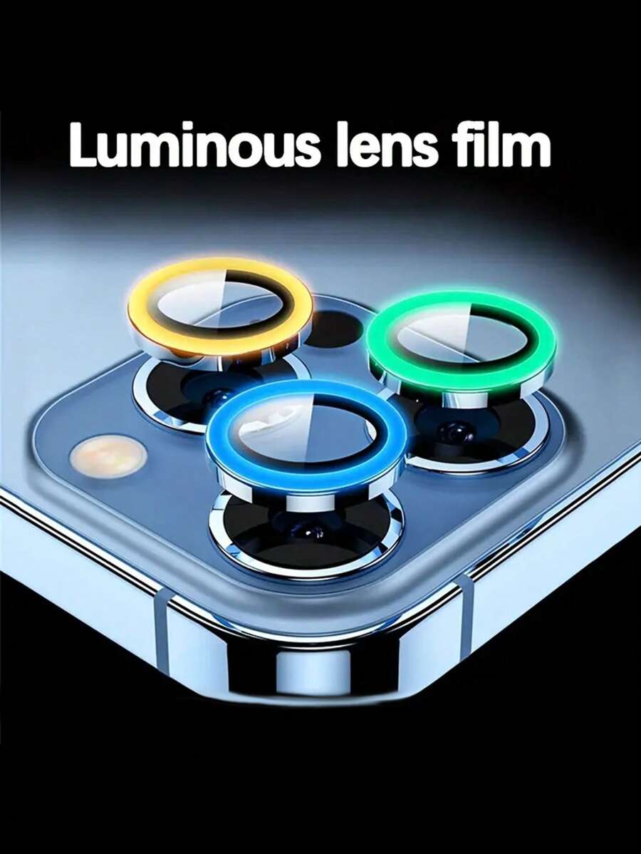 3-Pack Night Light Camera Lens Film Compatible With IPhone 15 Pro/15 ...