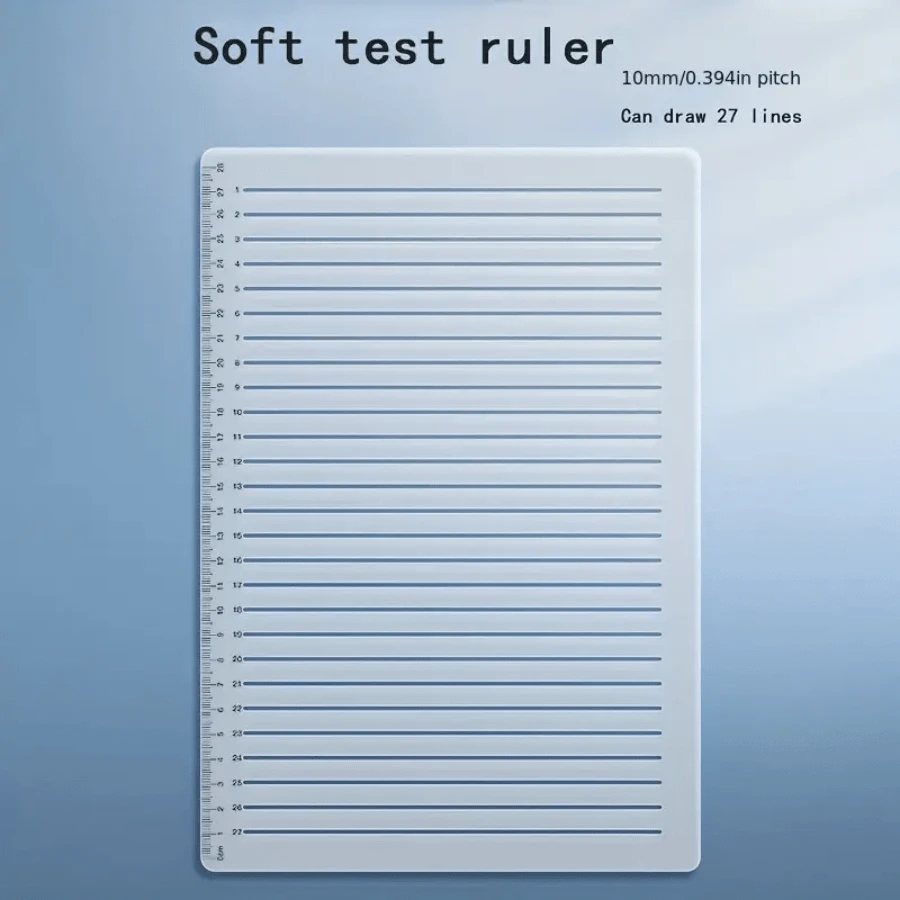 Test Ruler Test Ruler Free Line 0.39inch Non-Trace Political Answer A4 ...
