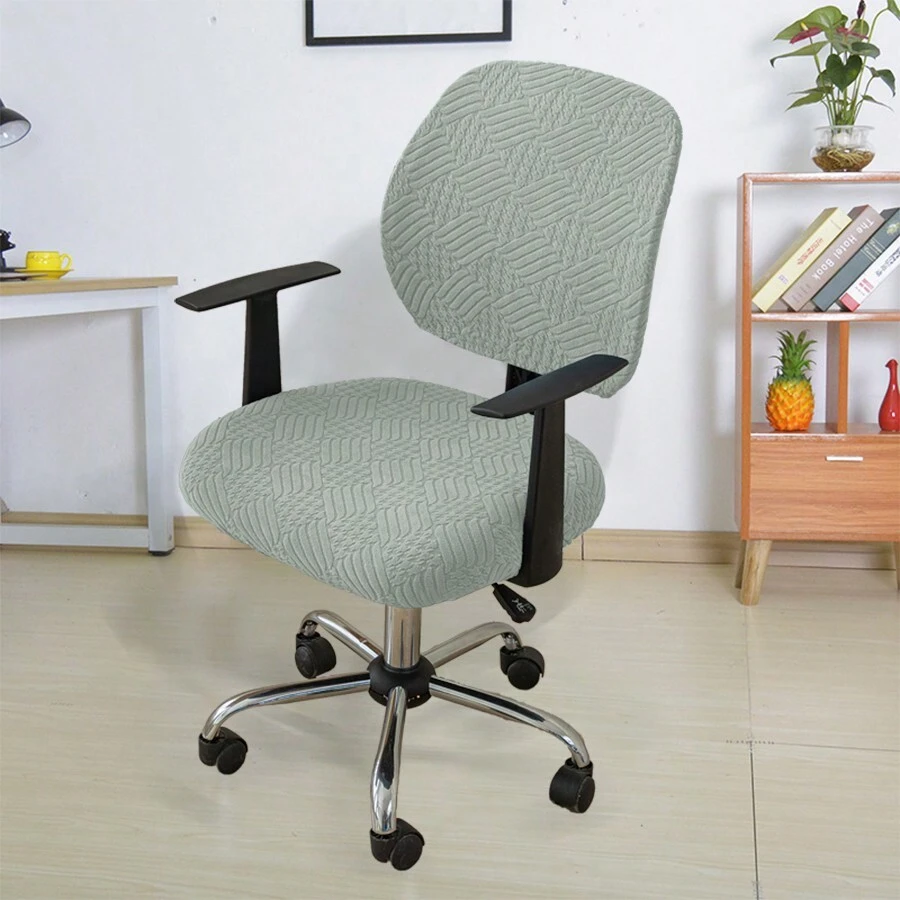 Office Chair Cover Full Wrap Elastic All Seasons Universal Computer ...