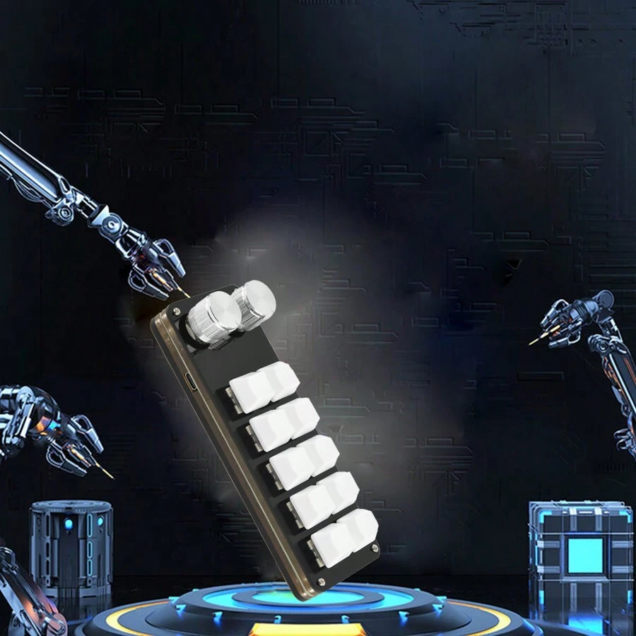 10-Key Customizable Keyboard, Game Dedicated Mini Shortcut Keyboard ...