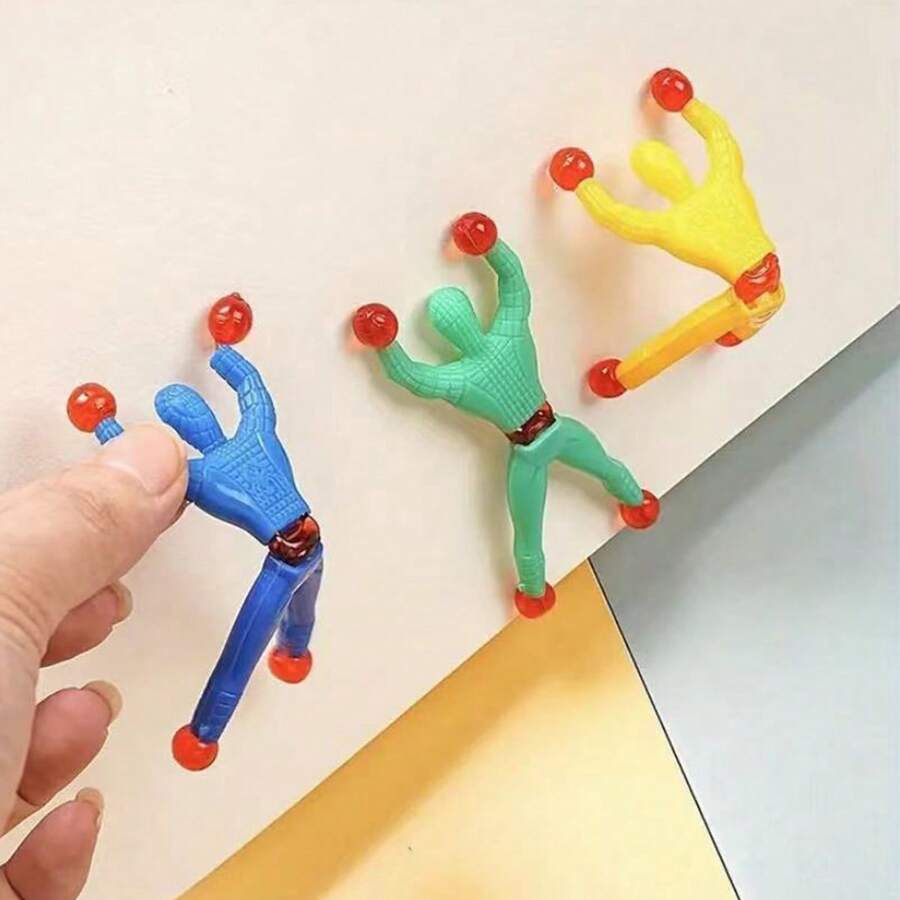 10pcs Climbing Warrior Wall Sticky Toys, Suitable For Birthday Gifts ...