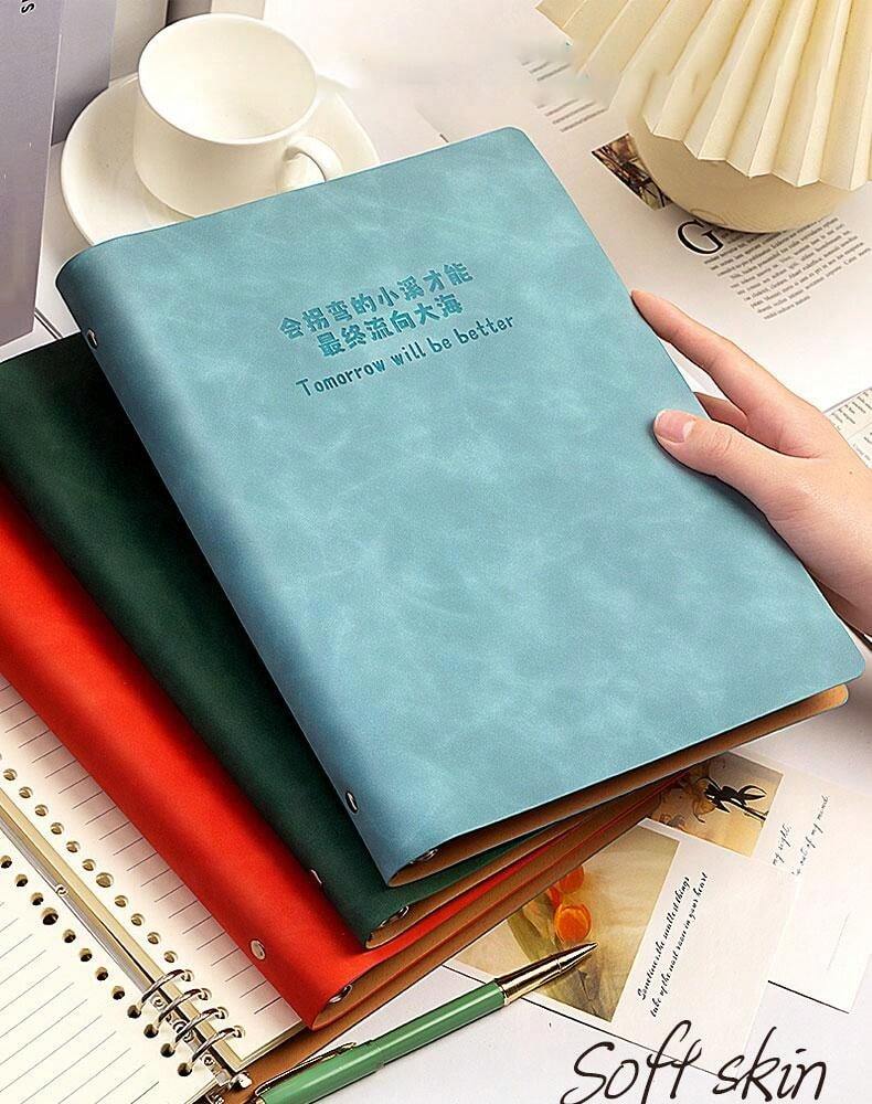 1 Notebook Loose Leaf Notebook Comes With A Replacement Core Noteboo ...