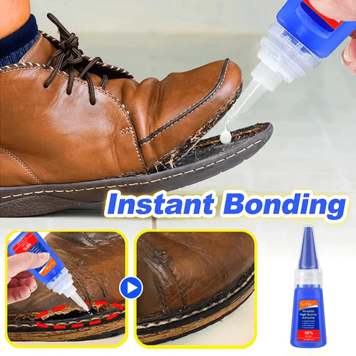 1pc 20g Adhesive Super Glue Strong Stickiness Quick Drying Long Lasting ...