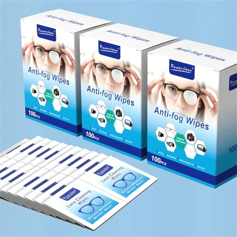100pcs, Eyeglass Cleaner Lens Wipes, Eye Glasses Cleaner Wipes, Pre ... 100pcs, Eyeglass Cleaner Lens Wipes, Eye Glasses Cleaner Wipes, Pre ...