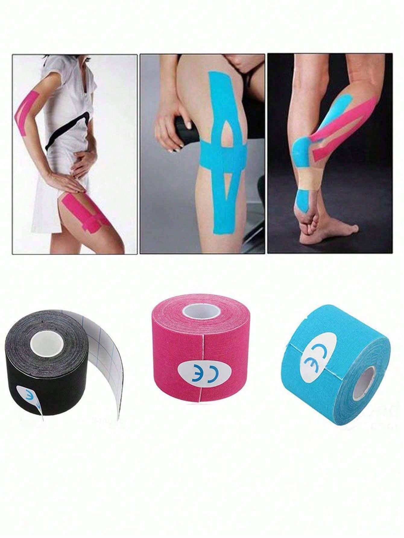 1pc Sports Kinesiology Tape Muscle Protector Waterproof Kinematic Tape ...