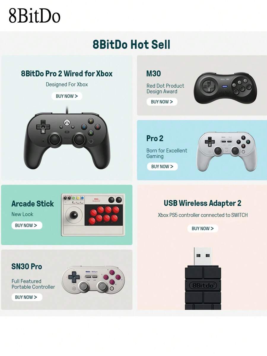 8bitdo Zero 2 Bluetooth ゲームパッド スイッチ Windows Android Macos対応 マイクロワイヤレス