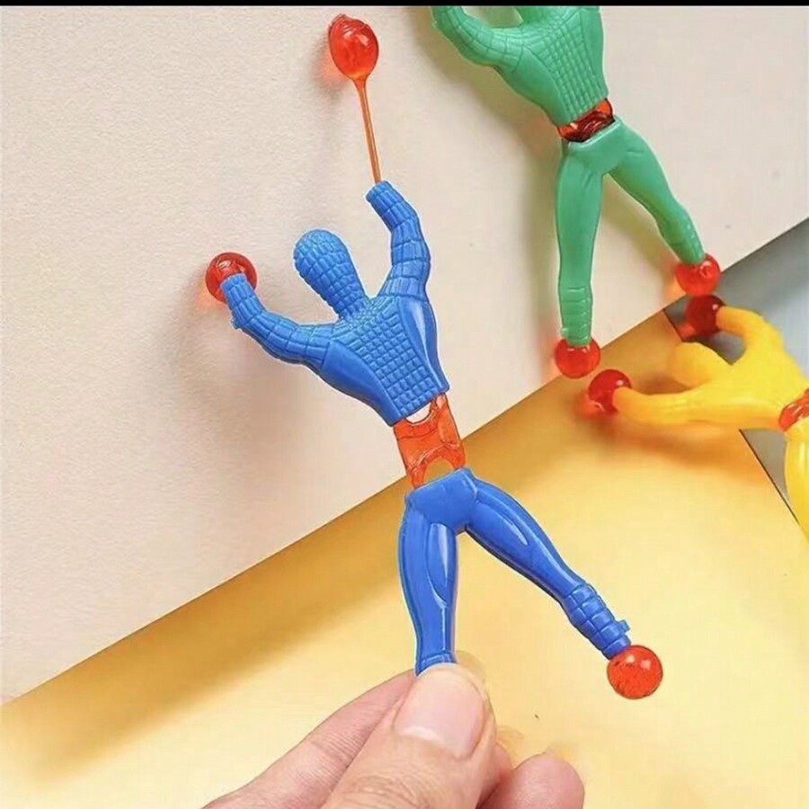 10pcs Climbing Warrior Wall Sticky Toys, Suitable For Birthday Gifts ...