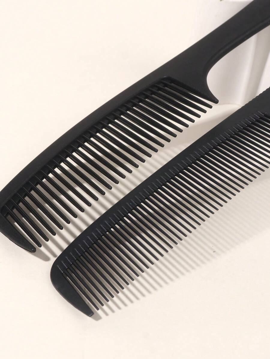 Set Of 4 Professional Combs, Suitable For Teasing And Parting, Fine ...