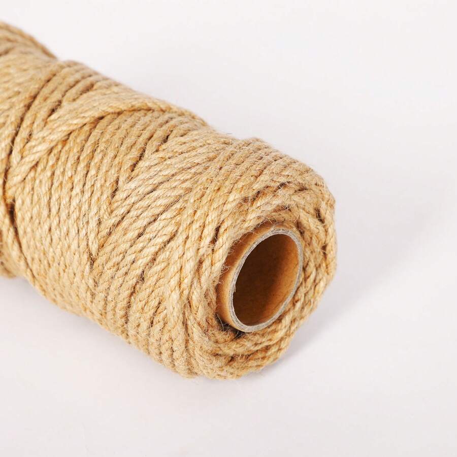 164ft A Roll 5 Mm Natural Color Jute Rope Retro Style Good Quality And ...
