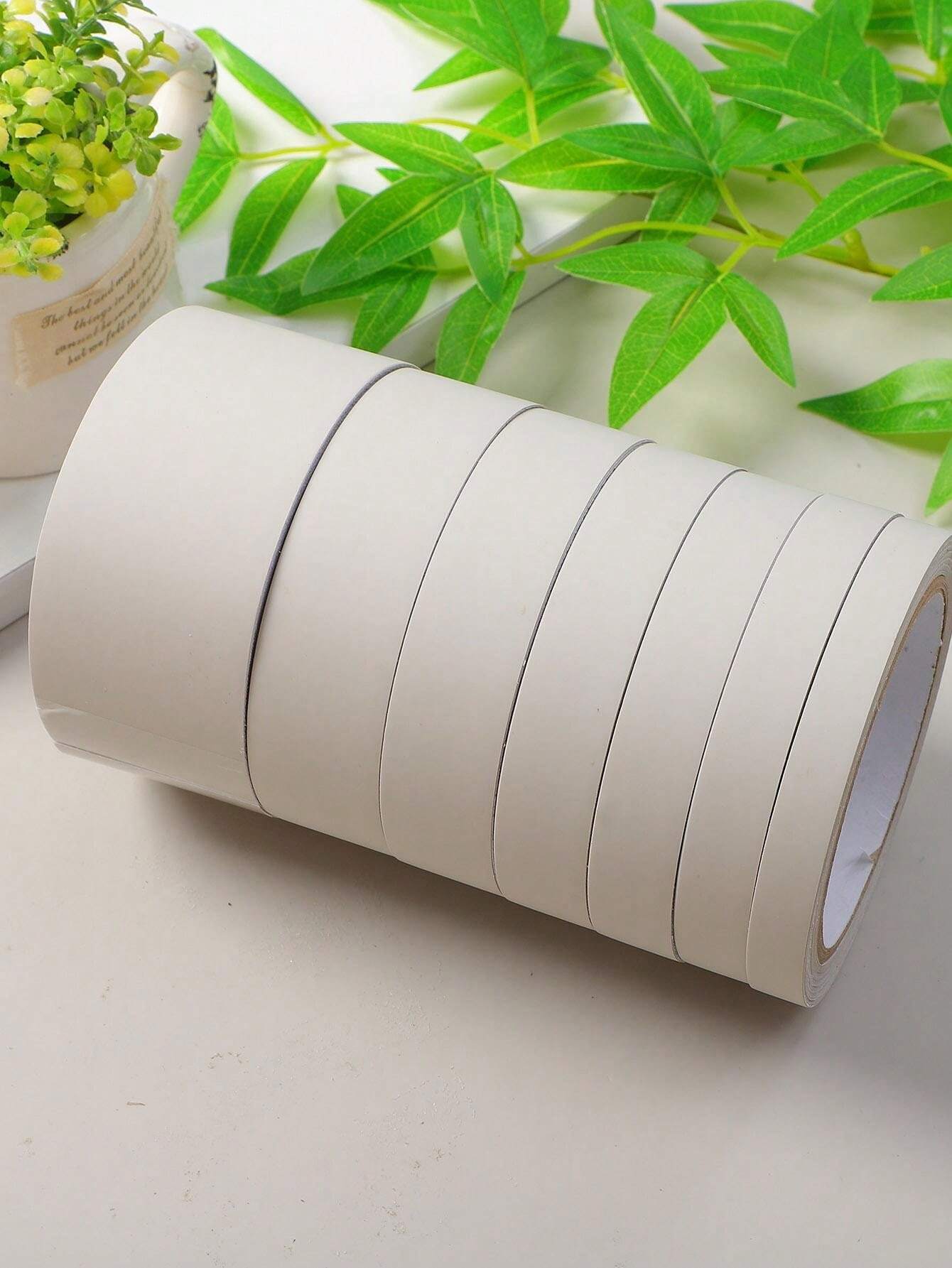 1 Roll X 10m Skin-Textured, Ivory-White Edging Tape With Multiple ...