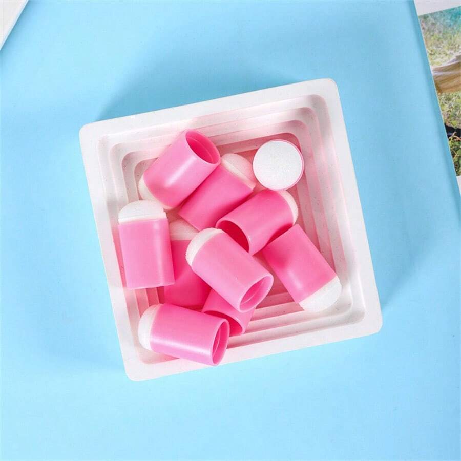 10pcs Finger Cots Sponge Finger Cover For Painting And Drawing ...