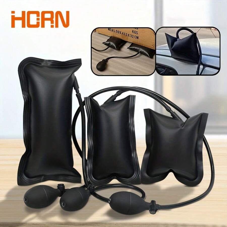 3pcs/Set Auto Repair Tool Inflatable Airbag Adjustable Car Air Pump Car ...