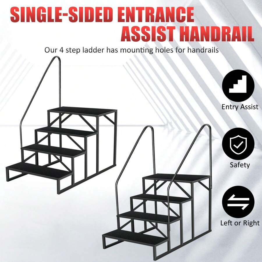 RV Stairs 2 Step Ladder, RV Steps Anti-Slip Upgrade 3.0, Hot Tub Steps ...