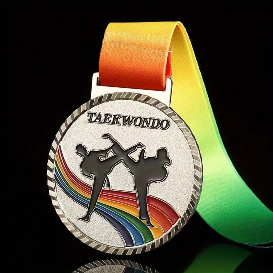 Metal Taekwondo Medal 69mmx2.7-Inch Commemorative Medal, Suitable For ...