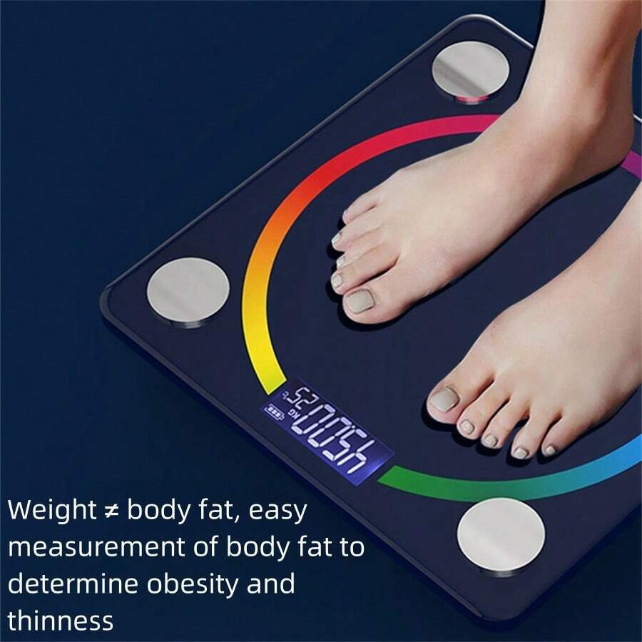 Intelligent Minimalist Body Weight Scale With Body Fat Measurement ...