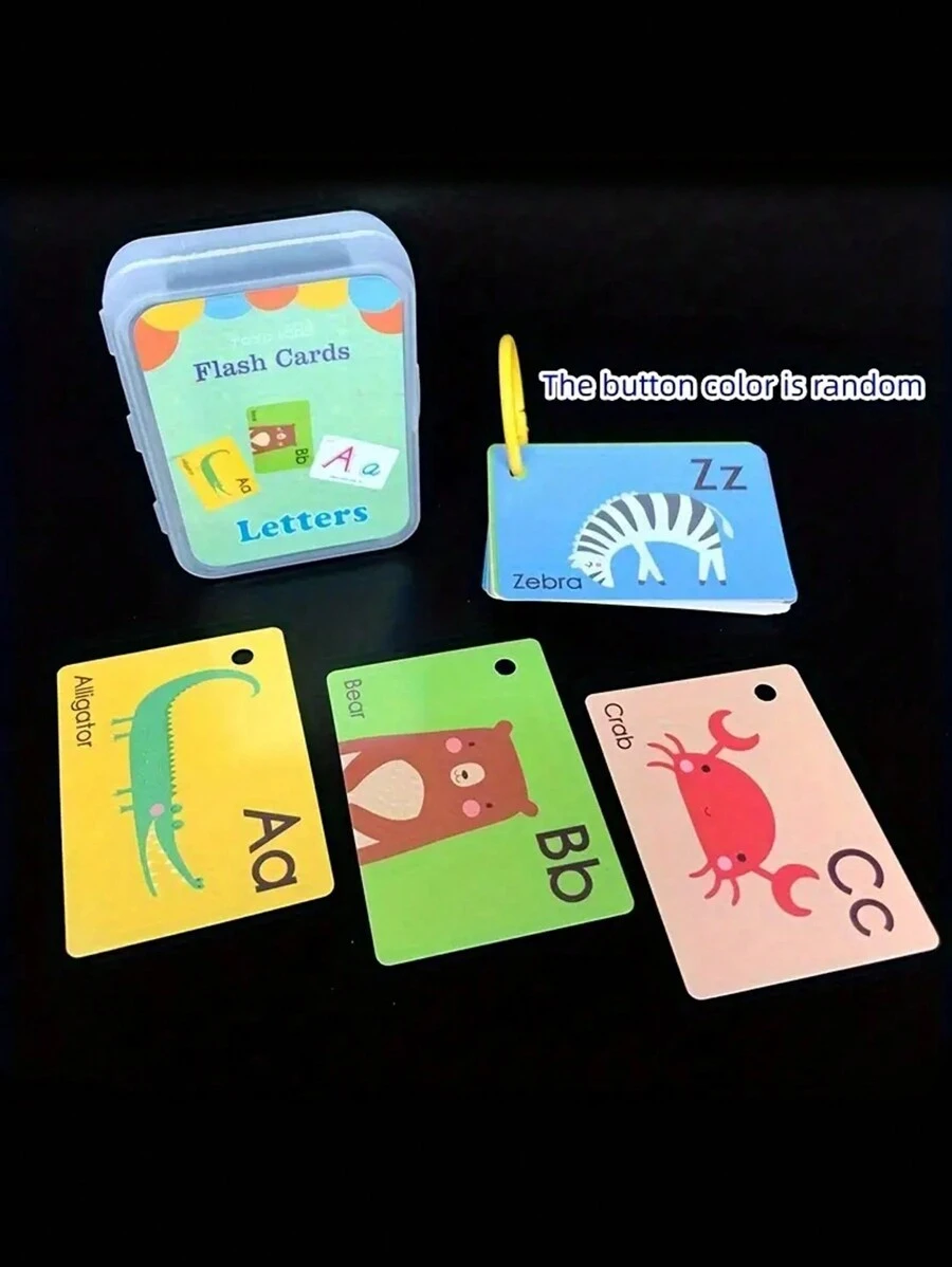 Set de 20-27 piezas de tarjetas didácticas de inglés para niños ...