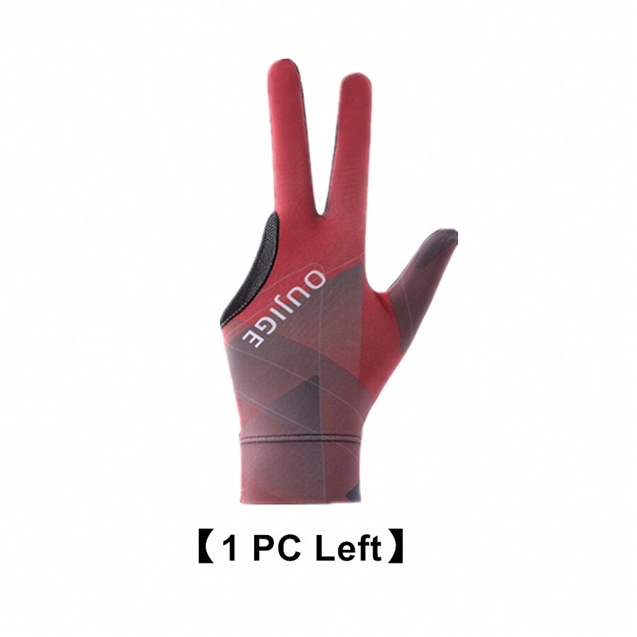 قفازات بلياردو كاملة لثلاثة أصابع للرجال والنساء، يد يسرى، قياس حر ...