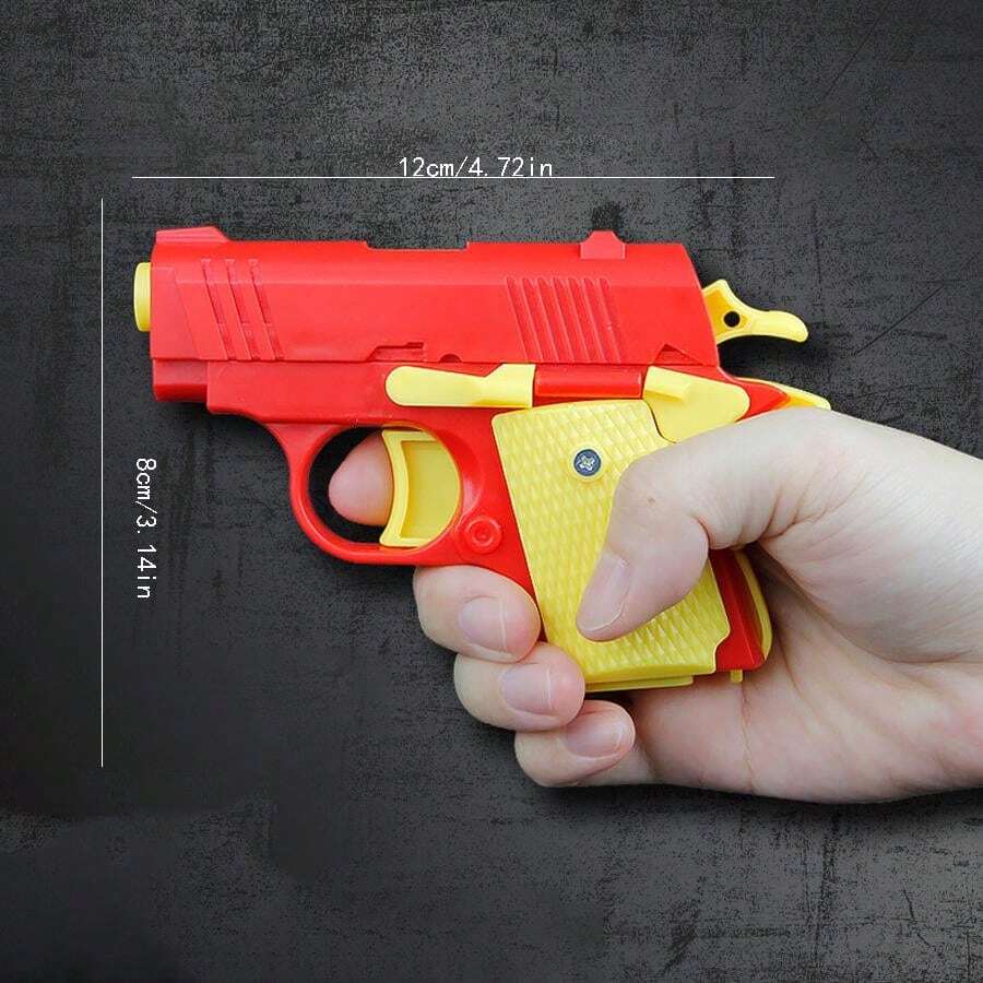 Carrot Gun 1911 Toy Pistol, Gravity Carrot Gun, 3D Printed Miniature ...