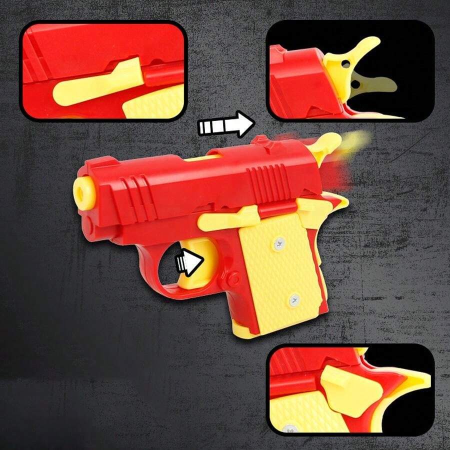 Carrot Gun 1911 Toy Pistol, Gravity Carrot Gun, 3D Printed Miniature ...