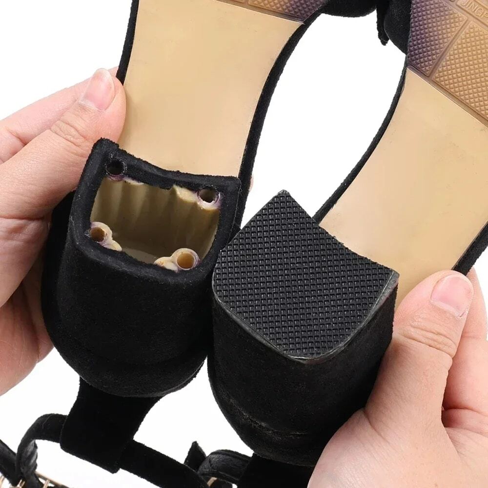 Self-Adhesive Grid Rubber Anti-Slip Shoe Sole Pads For High Heels ...