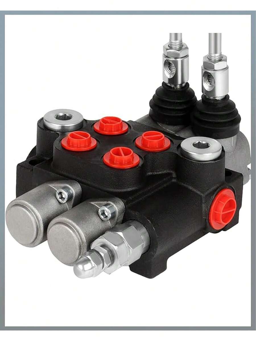 Hydraulic Flow Control Valve G Ports Adjustable Relief Lever Handle ...