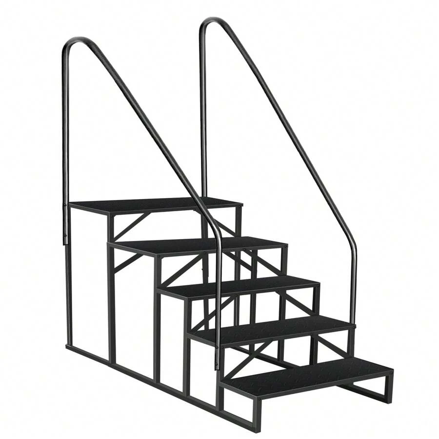 RV Stairs 2 Step Ladder, RV Steps Anti-Slip Upgrade 3.0, Hot Tub Steps ...