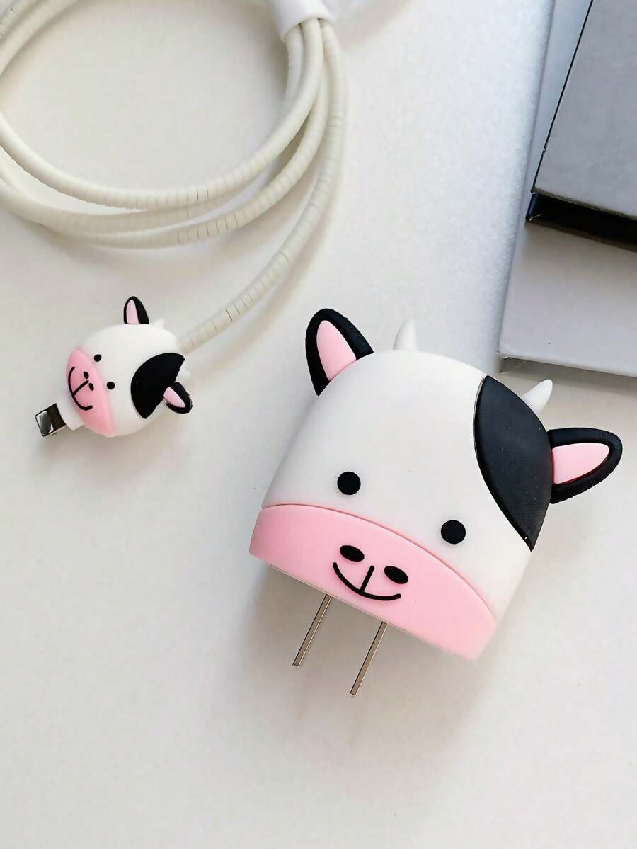 Cow Data Cable Protective Case Compatible With IPhone 15 Pro Max ...