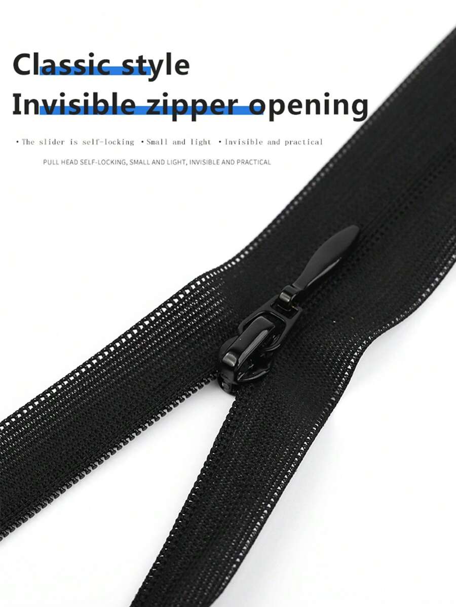 Invisible Separating Zipper Size 3 Nylon Coat Jacket Zipper | SHEIN USA