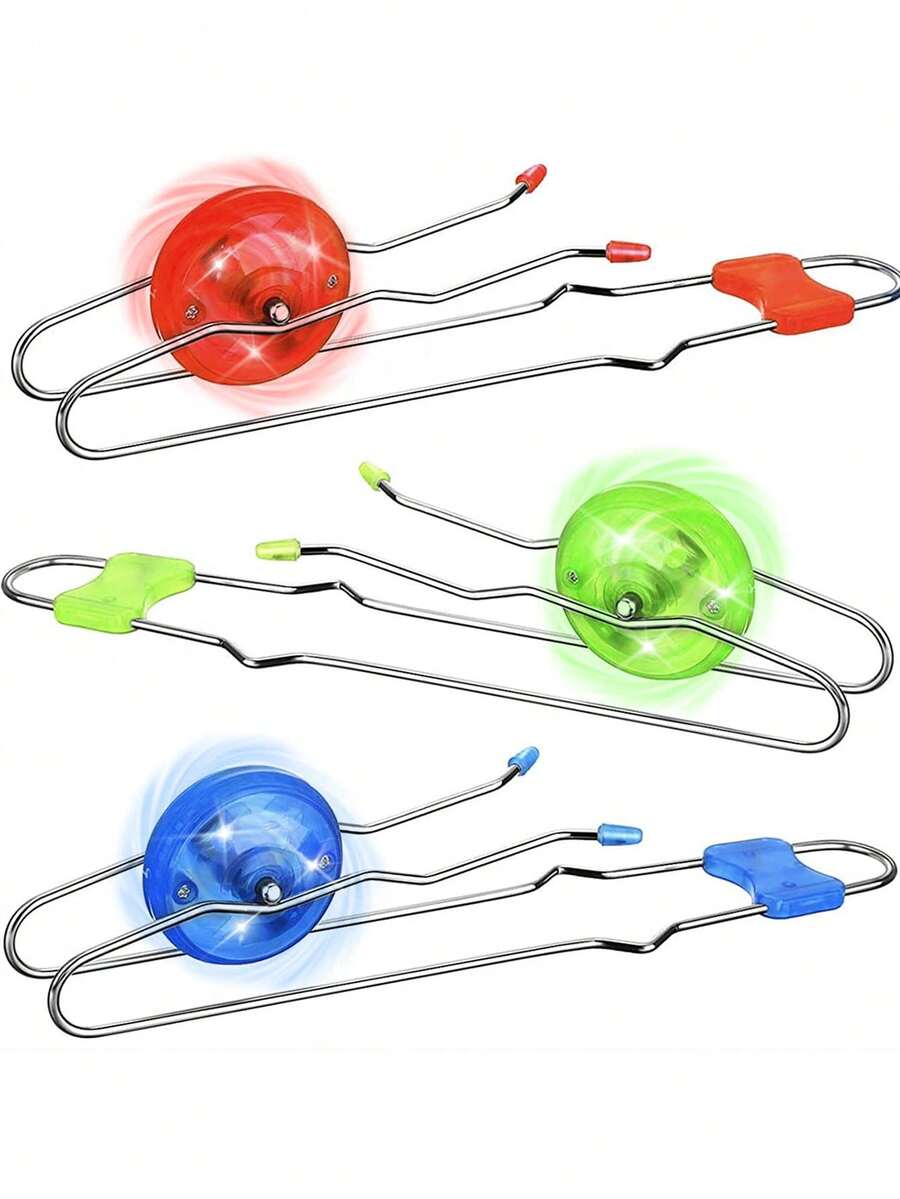 1pc Magic Wave Magnetic Gyro With Illuminated Light Yo-Yo And Light ...
