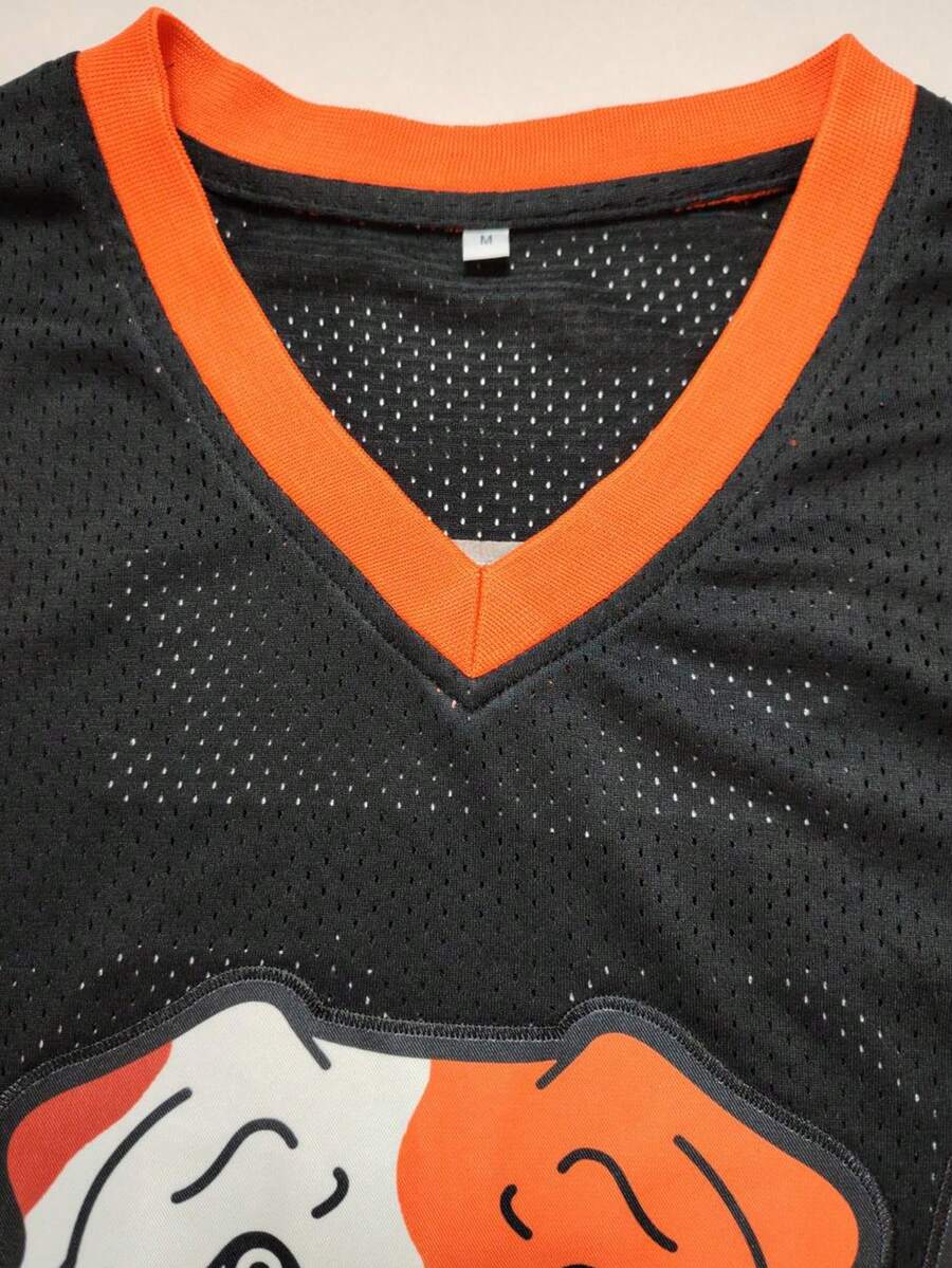 Men's Retro Striped Short Sleeve V-Neck Up Shirt - Summer Street ...