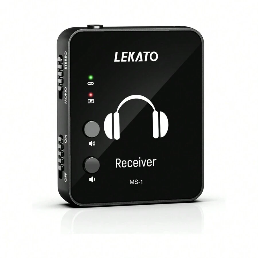 LEKATO MS-1 Wireless In-Ear Monitor System Transmitter And Beltpack ...