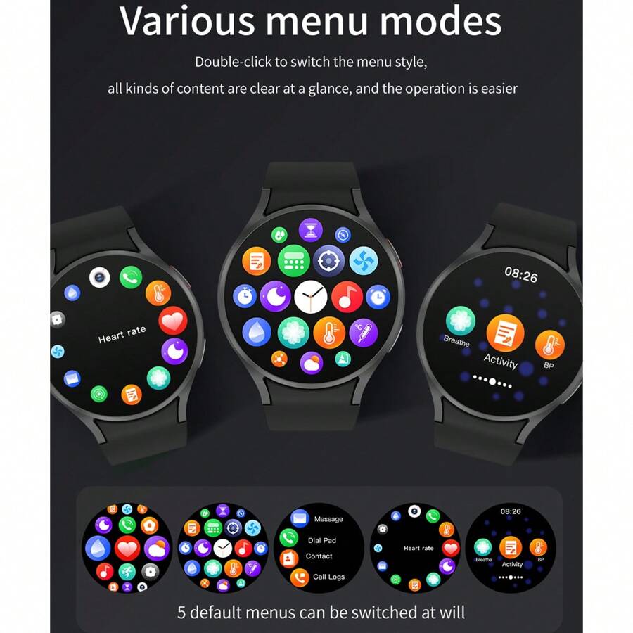 MAOYUAN 2024 New Model Watch 6 Multi-Functional Teen Smartwatch, With ...