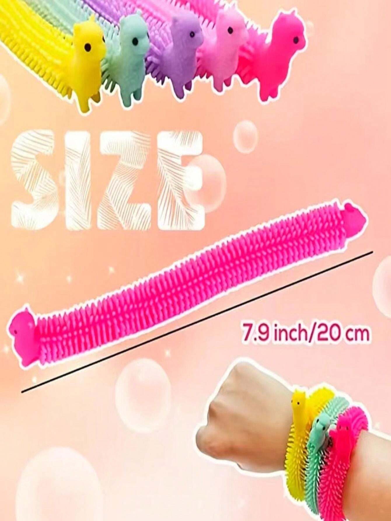 3pcs Elastic Fidget Toys, Upgraded Sensory Cord, Colorful Fidget ...