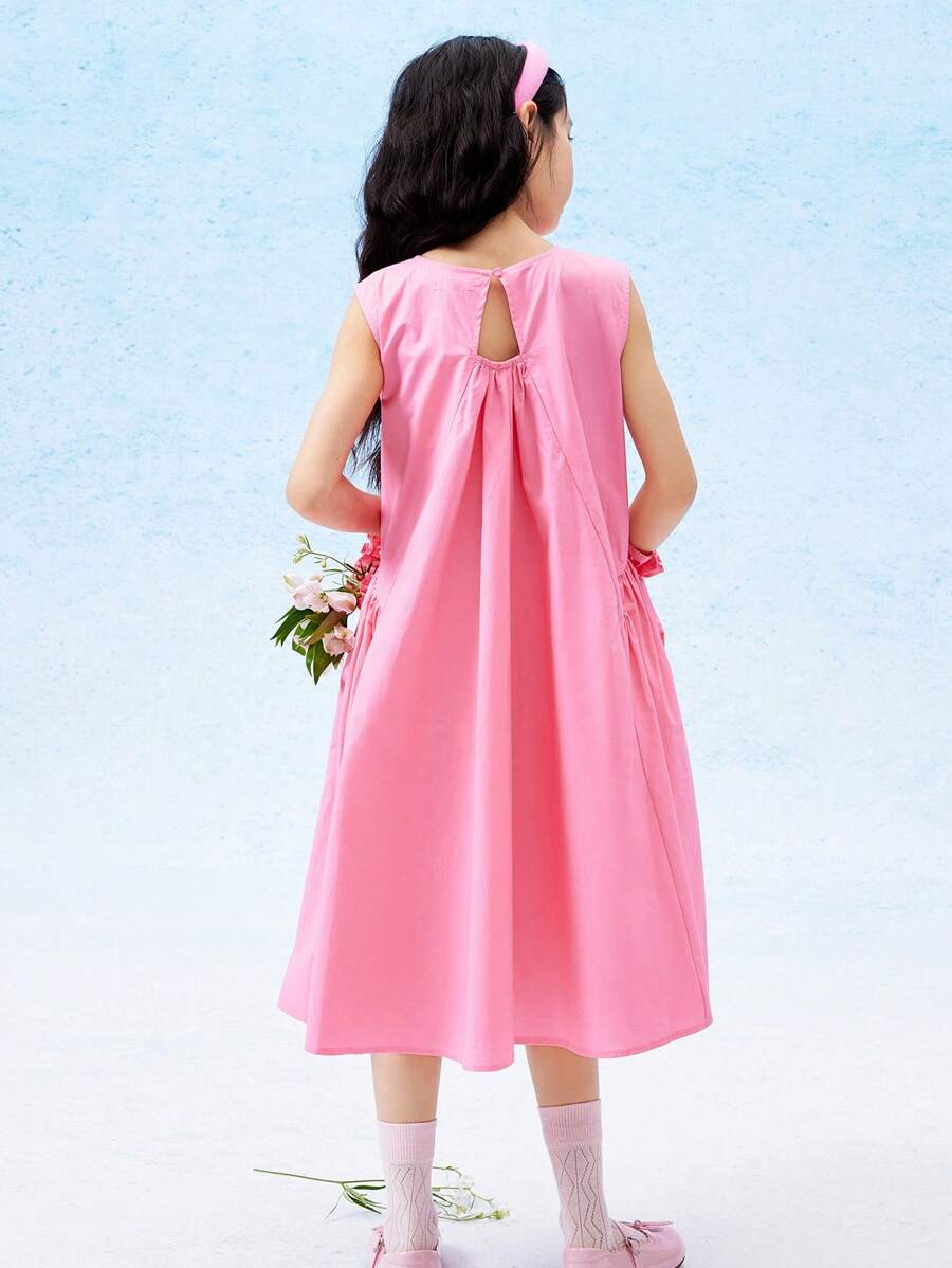 Balabala Tween Girls Dress 2024 Summer Middle Big Tween Girl' Artistic ...