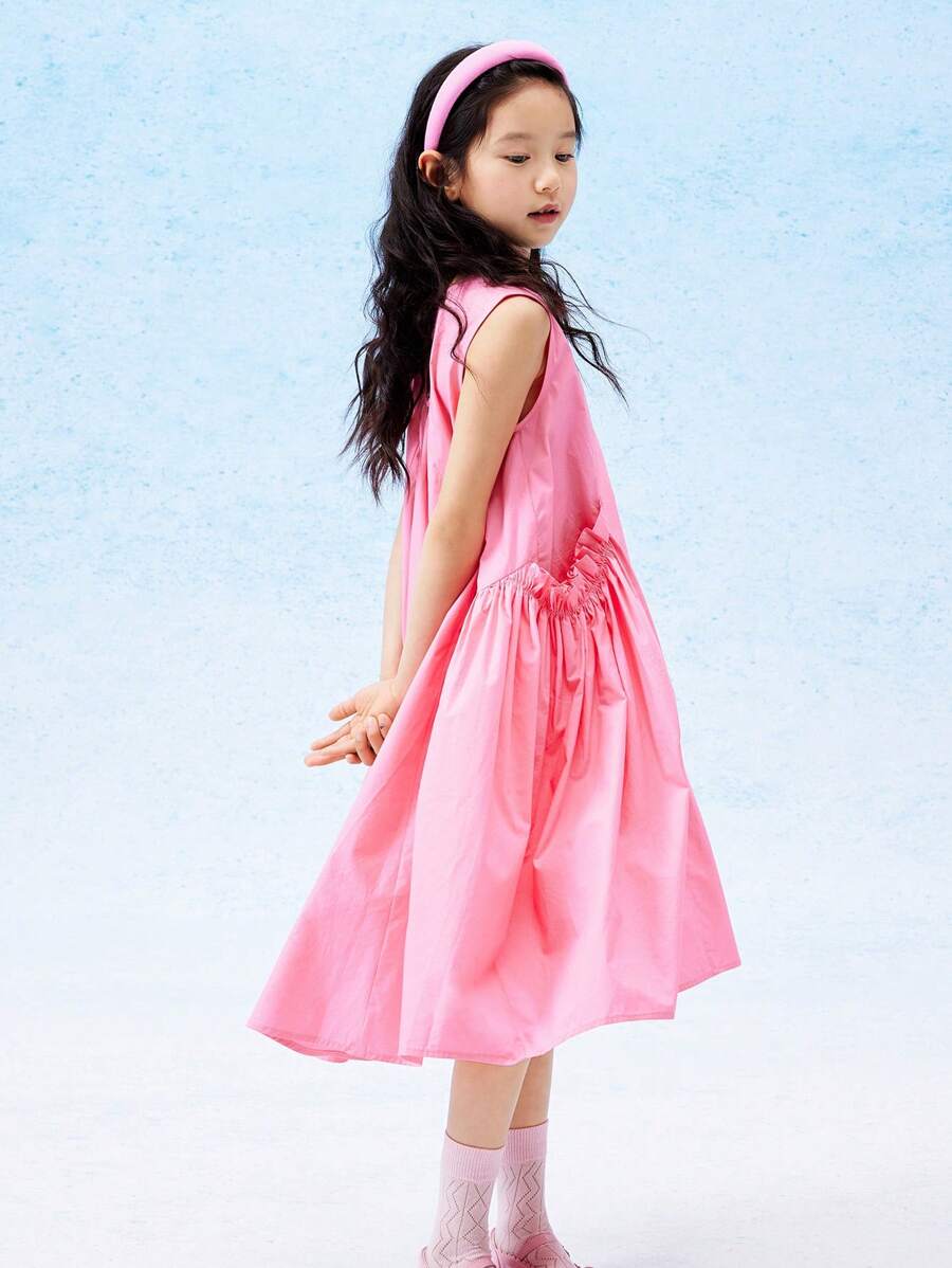 Balabala Tween Girls Dress 2024 Summer Middle Big Tween Girl' Artistic ...