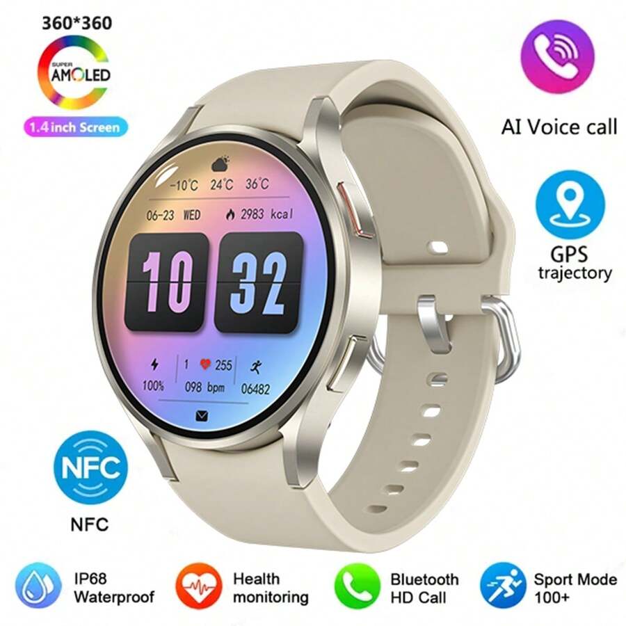 MAOYUAN 2024 New Model Watch 6 Multi-Functional Teen Smartwatch, With ...