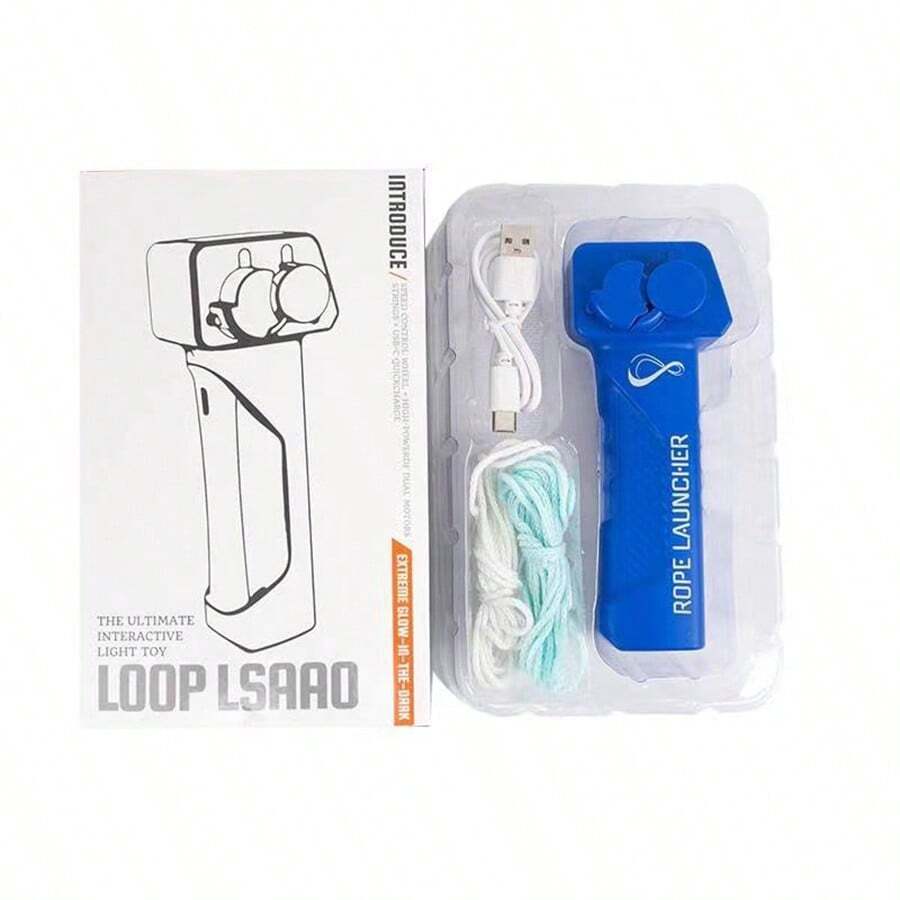 Launcher Loop Fidget Toy,Rope Launcher ZipString Handheld Adjustable ...