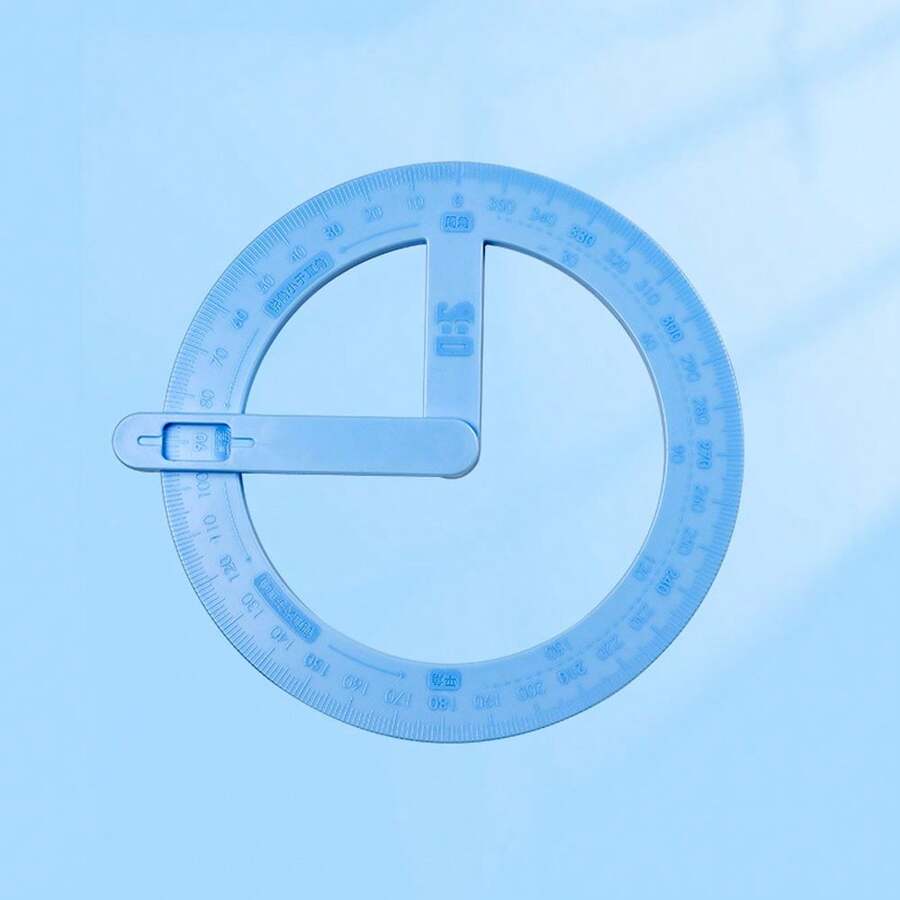 Protractor Angle Adjusting Protractor For Office And School Supplies ...