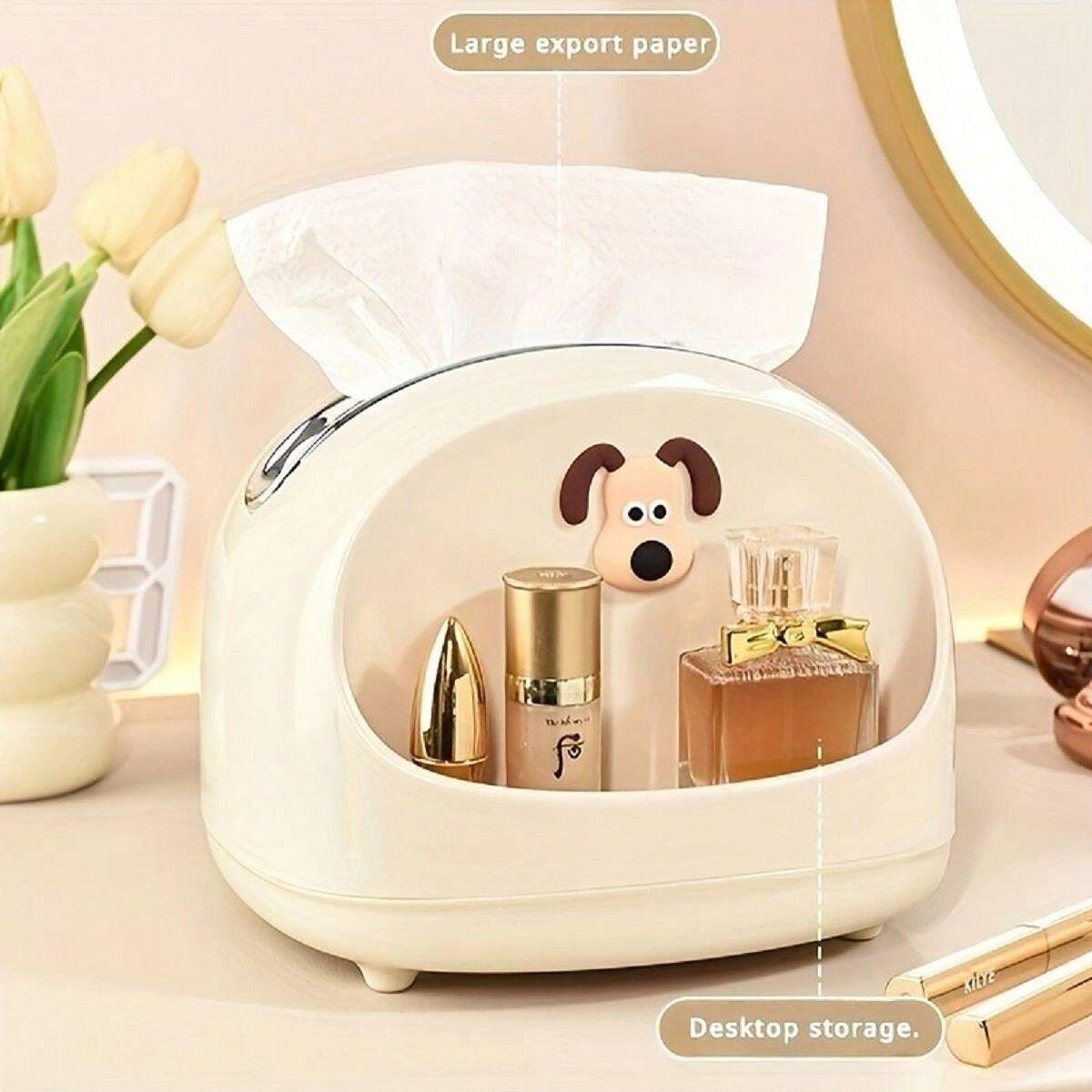 1pc, Tissue Box Holder, Desktop Tissue Holder, Tissue Box Cover ...