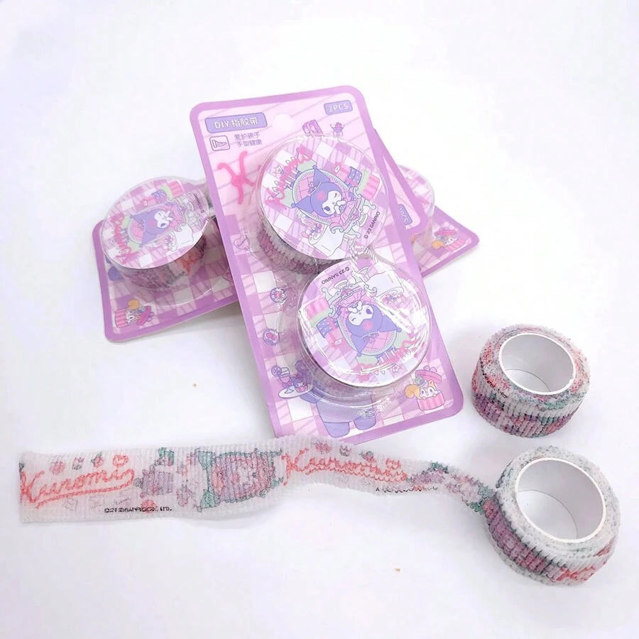 Authentic Licensed Kulomi Cartoon Finger Protection Self-Adherent ...