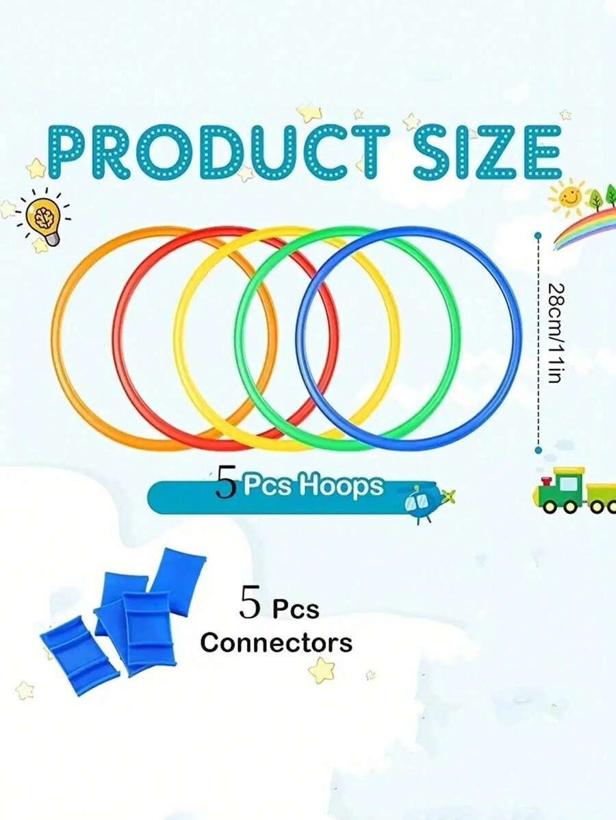 5Pcs/Lot Hopscotch Toys Family Atmosphere Party Toys - Suitable For ...