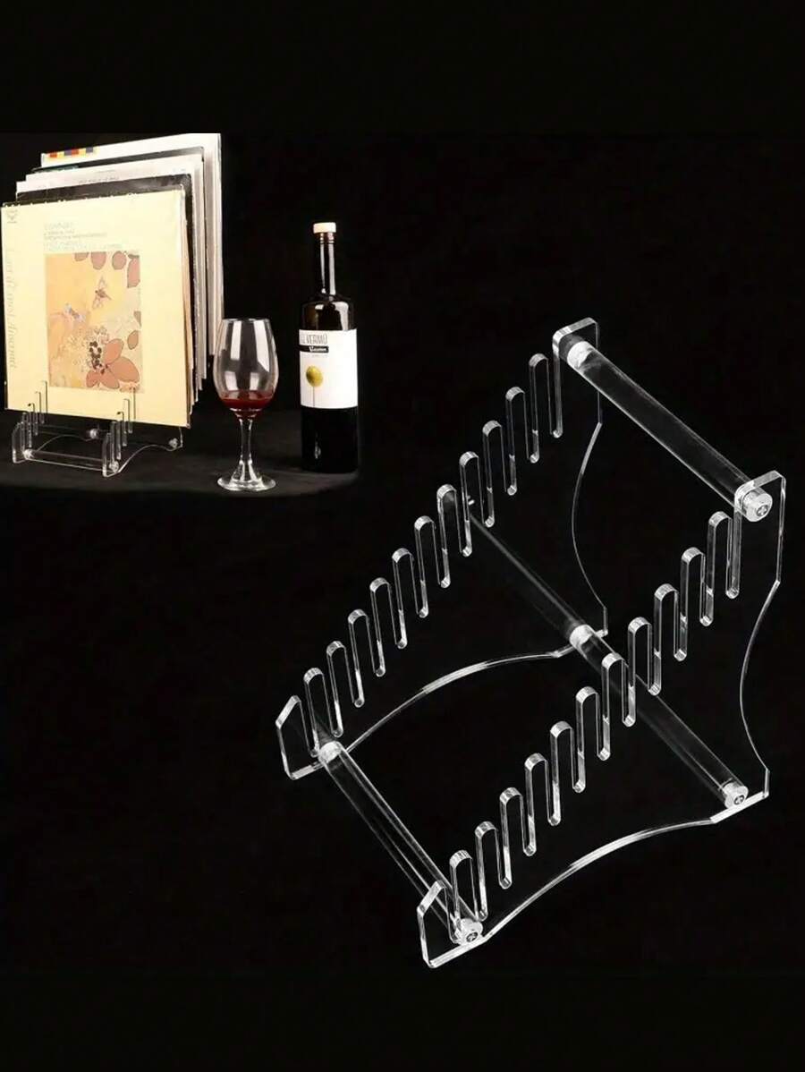 Vinyl Record Storage Shelf, 1pc Record Stand, Record Desktop Display ...