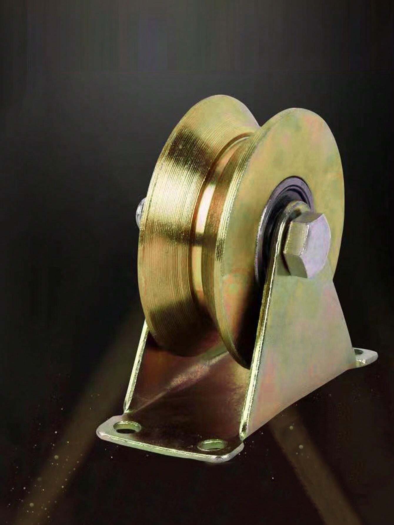 Polea fija, Rueda de pista, Polea en forma de V, Polea de acero de ...