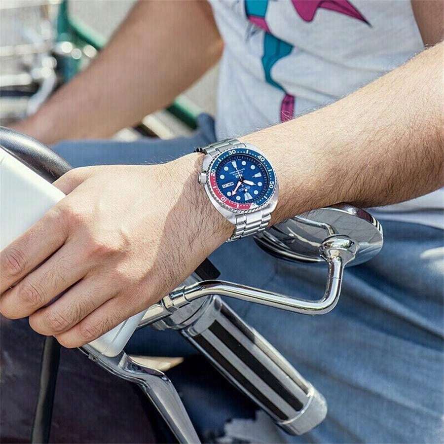 Seiko Prospex Padi Diver's 200m Automatic Steel Watch Blue Dial ...