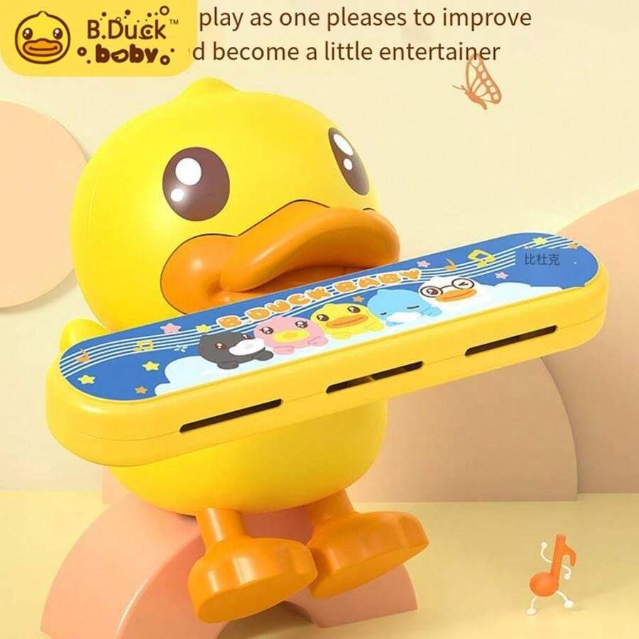 1pc B.Duck Harmonica Instrument Toy Little Horn, Can Play Mouth Organ ...