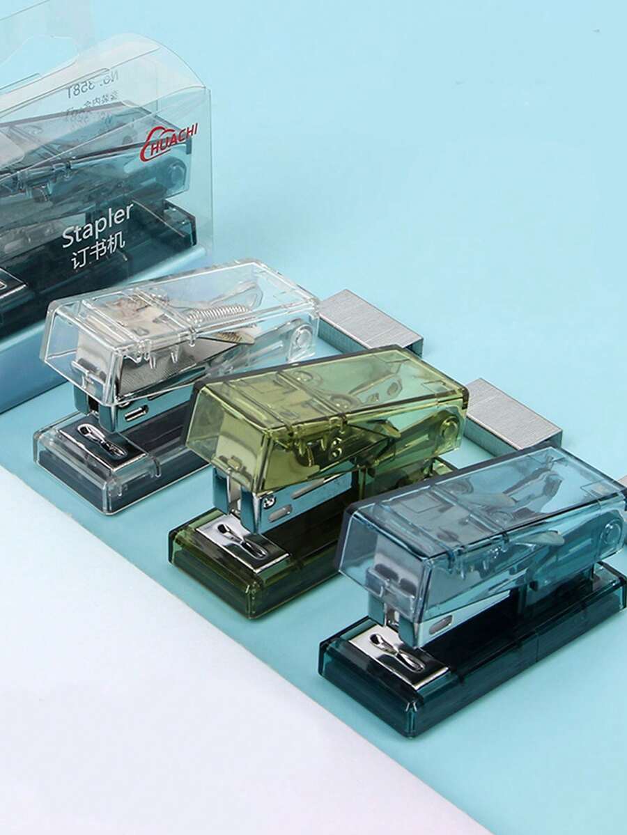 Small Portable Multi-Color Stapler For Staping 2-12 Sheets Of Paper ...