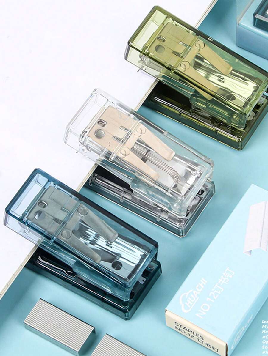 Small Portable Multi-Color Stapler For Staping 2-12 Sheets Of Paper ...