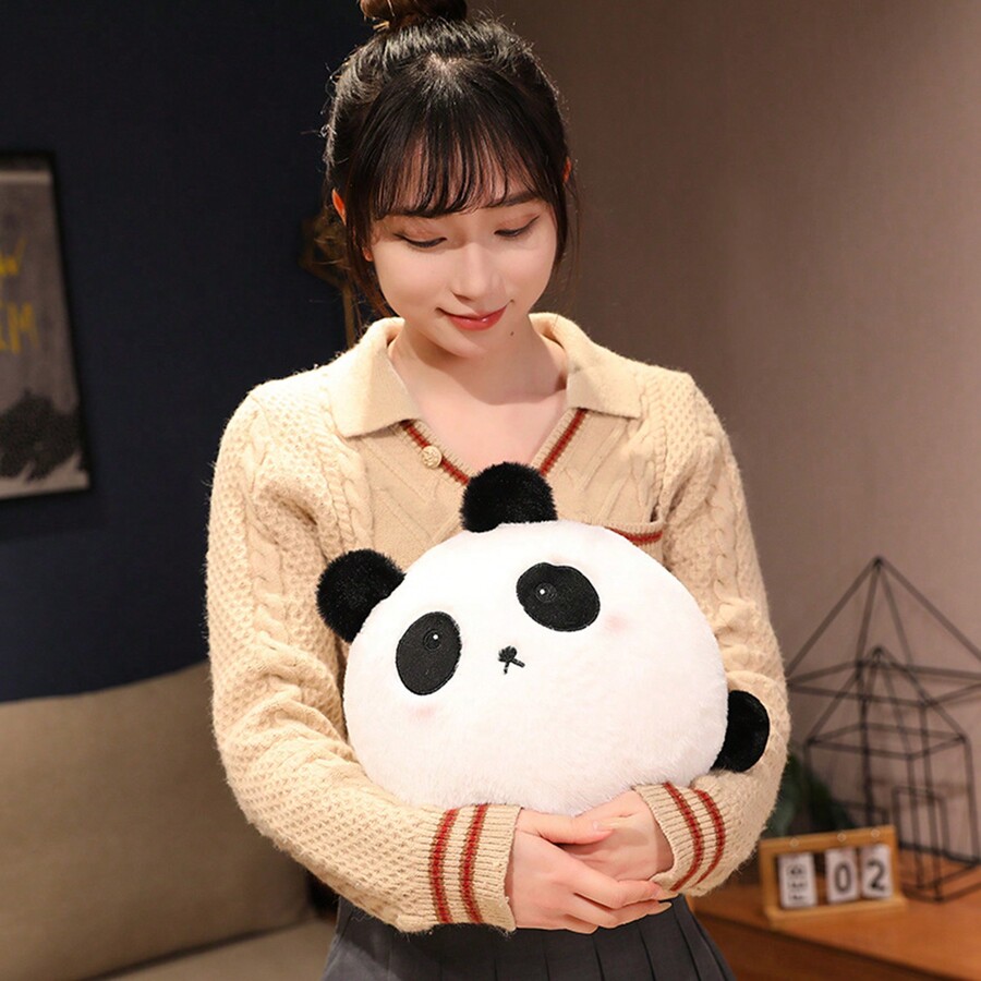 Plush Round Stuffed Animal Hugging Pillow Plushies Throw Pillow Round ...