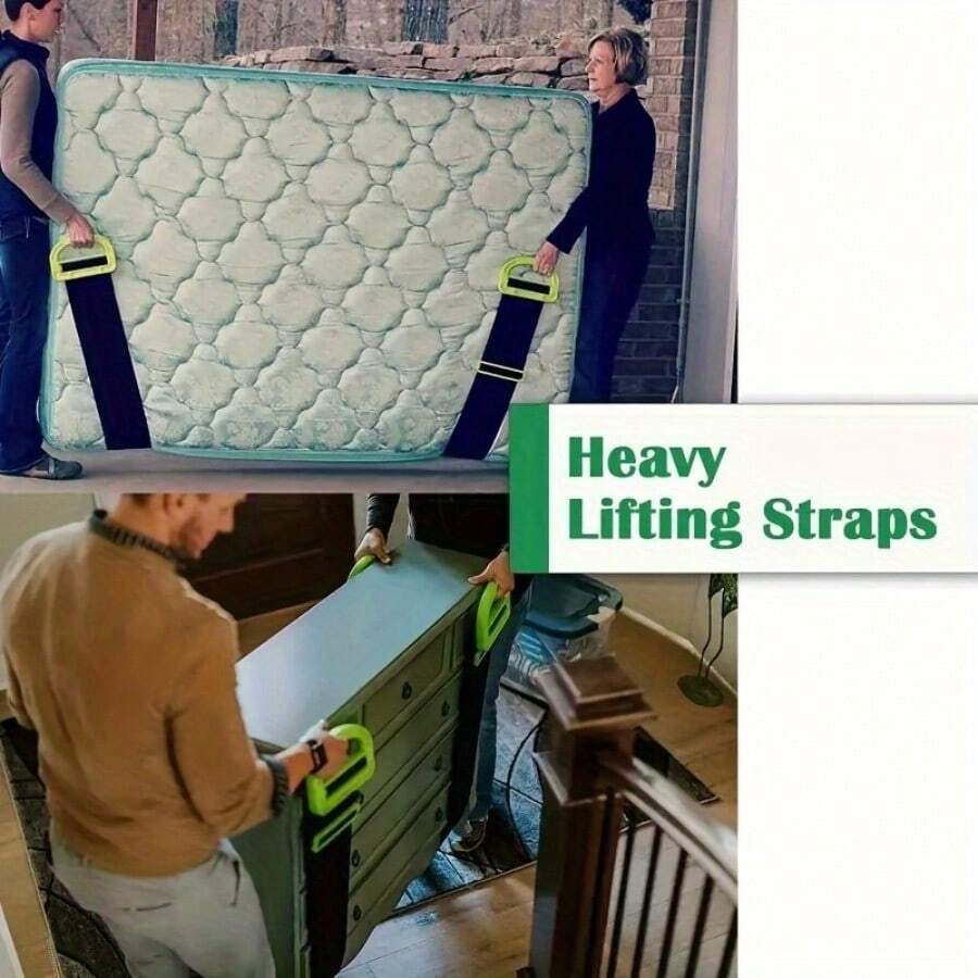 Adjustable Moving And Lifting Straps For Furniture, Appliances, Heavy ...